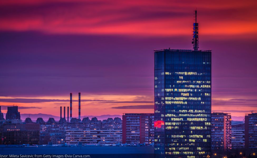 New Belgrade - detailed guide through the business center of Belgrade ...